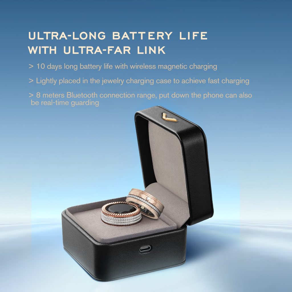 Luxury Smart Ring for Women: Vertu AI Diamond Ring