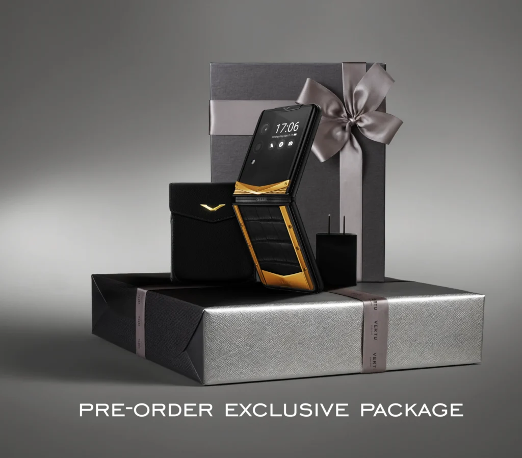 Vertu Quantum Flip Gold: Luxury Phone | Official Vertu®